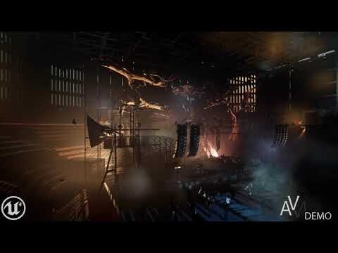 ArtStation - Concert Light Visualisation