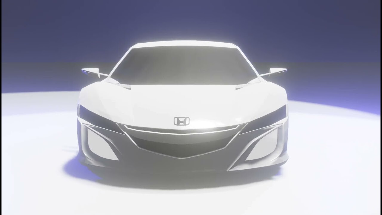 ArtStation - Blender 3d volumetric lighting car show