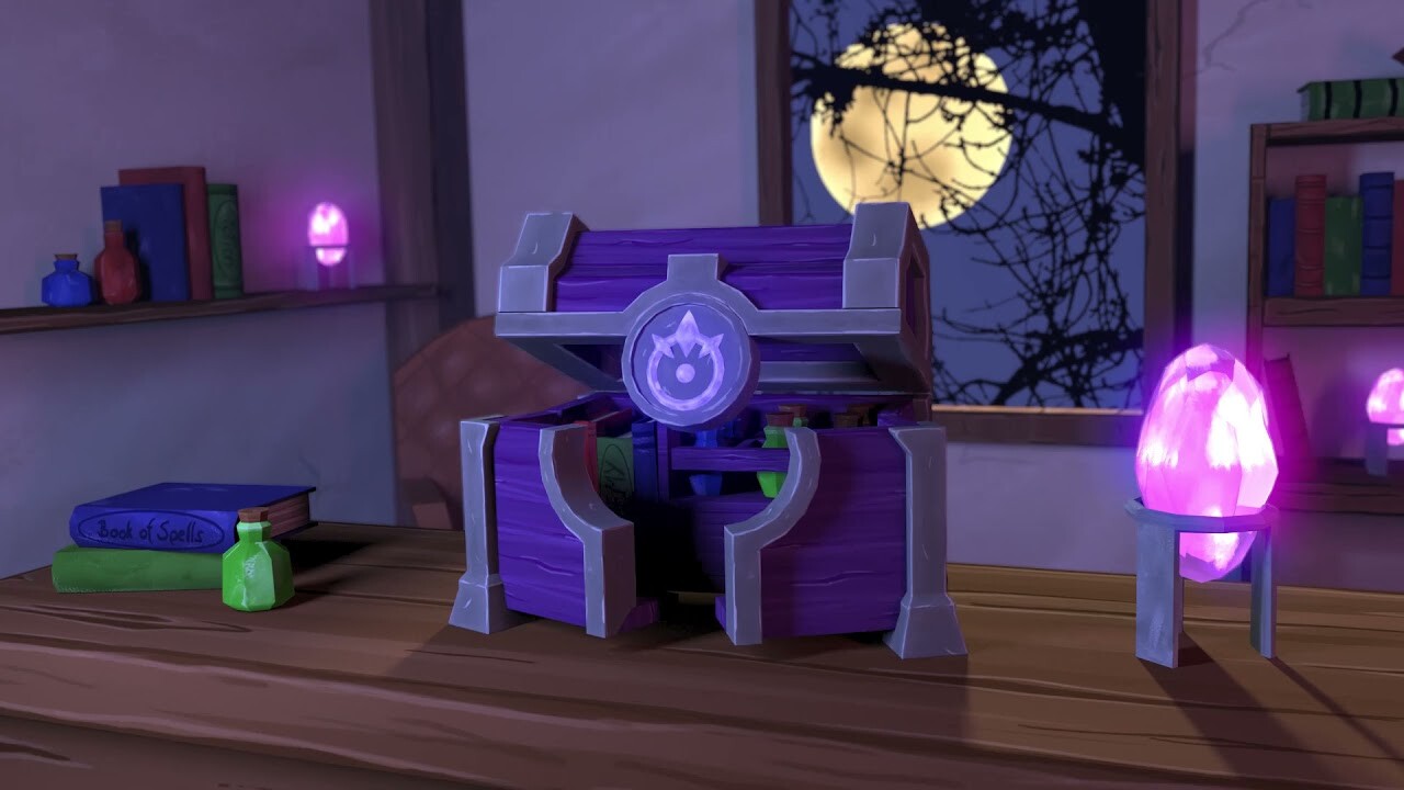 ArtStation - Magical Crate Animation