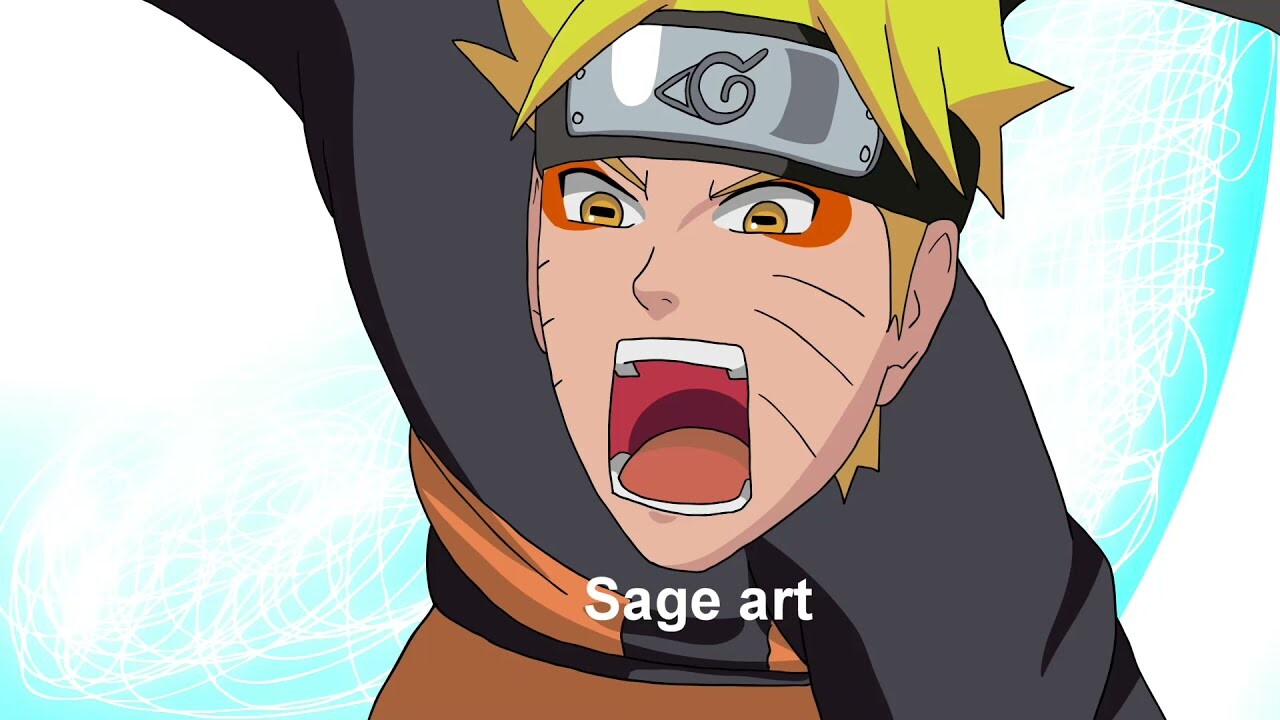 ArtStation - Naruto fight