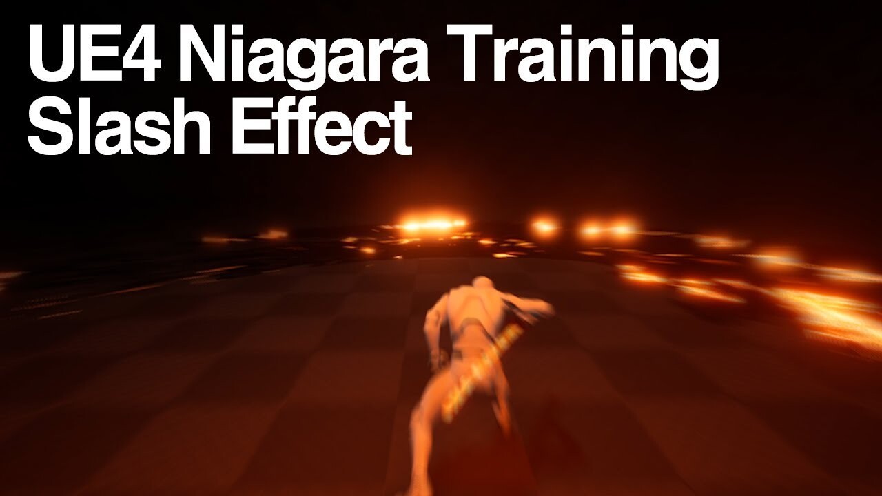 ArtStation - Flame Slash Effect