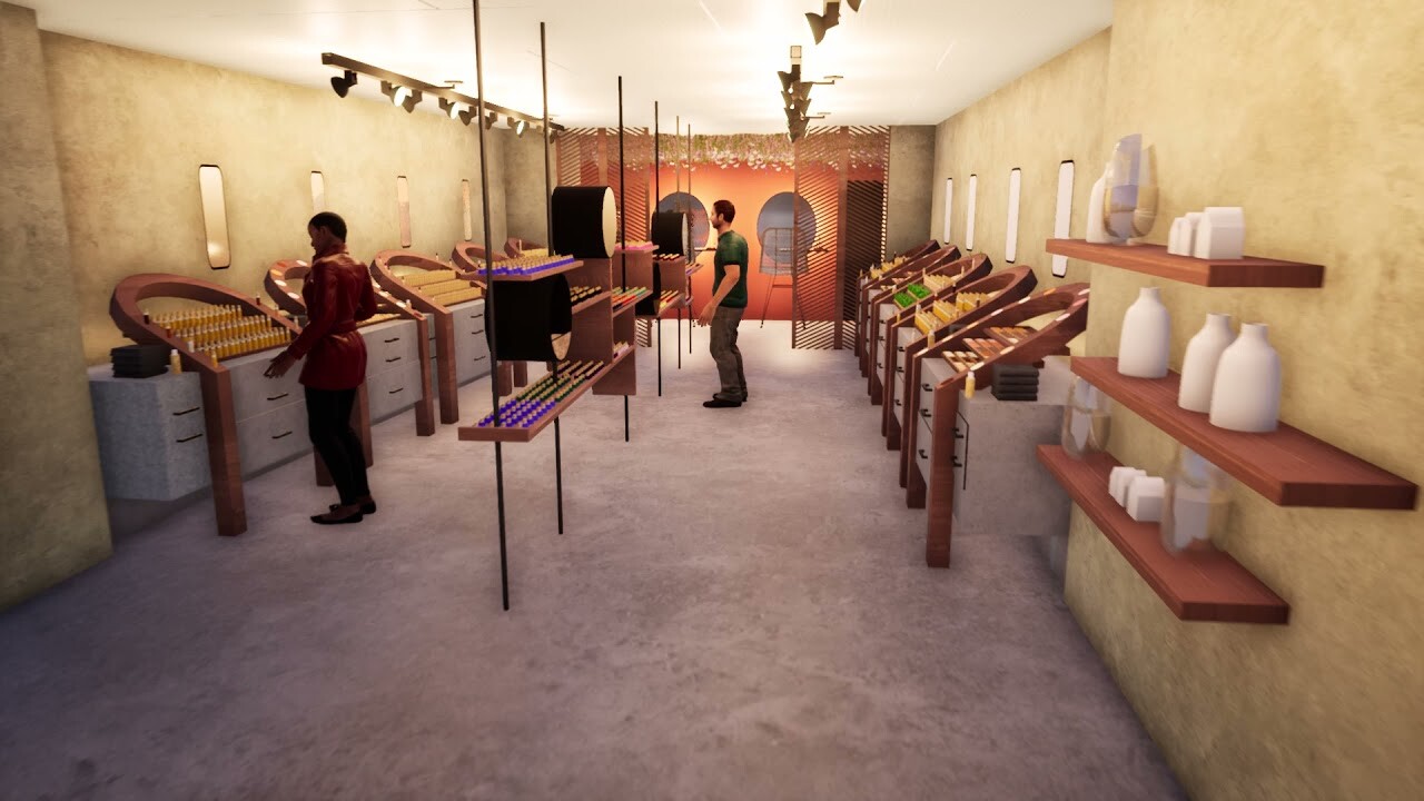 ArtStation - Zao - Architect store project