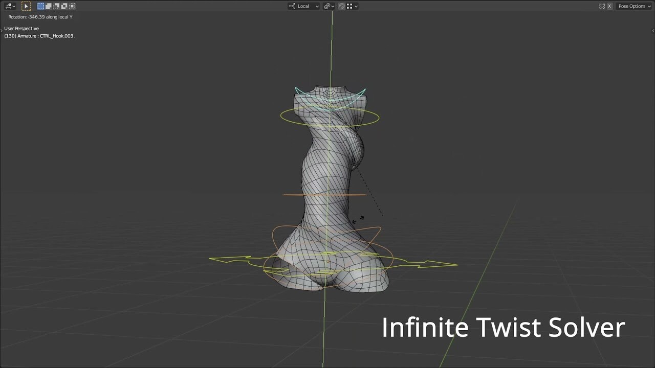ArtStation - Advanced Blender Torso Rig
