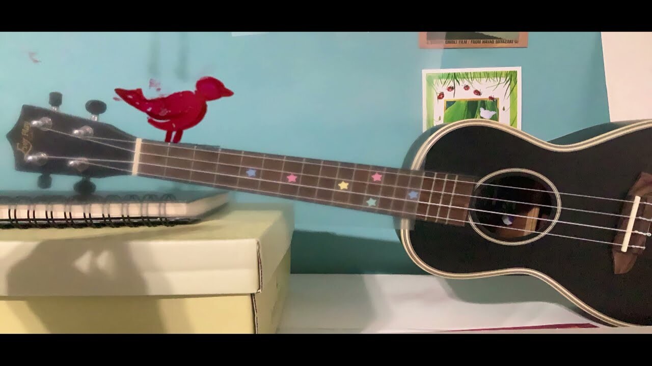ArtStation - ukulele bird - 2D x 3D animation