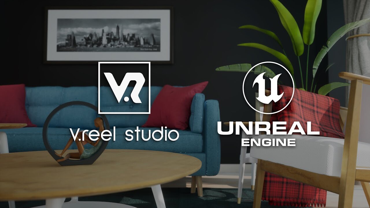 ArtStation - Real-time Modern Living room Cinematic - Unreal Engine