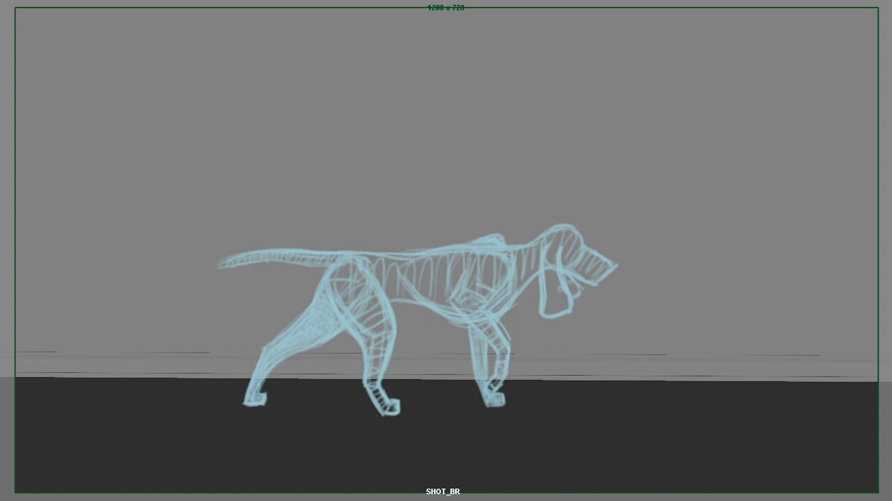 ArtStation - 2D Dog Walk