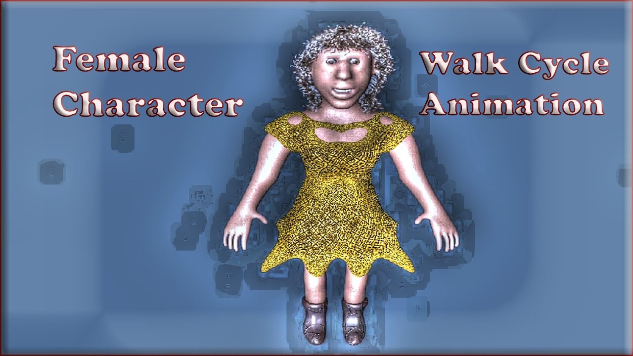 ArtStation - My Approach To Female Walk Cycle Animation Tutorial