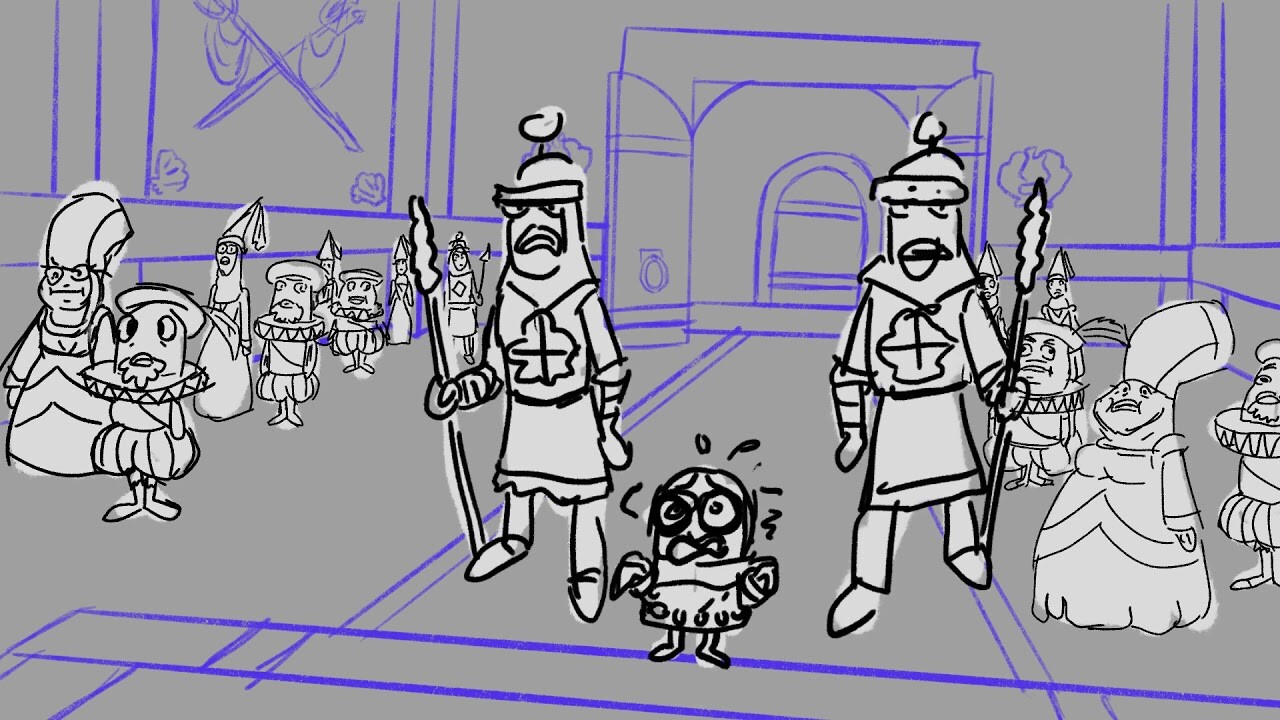 ArtStation - Spongebob Movie Animatic test
