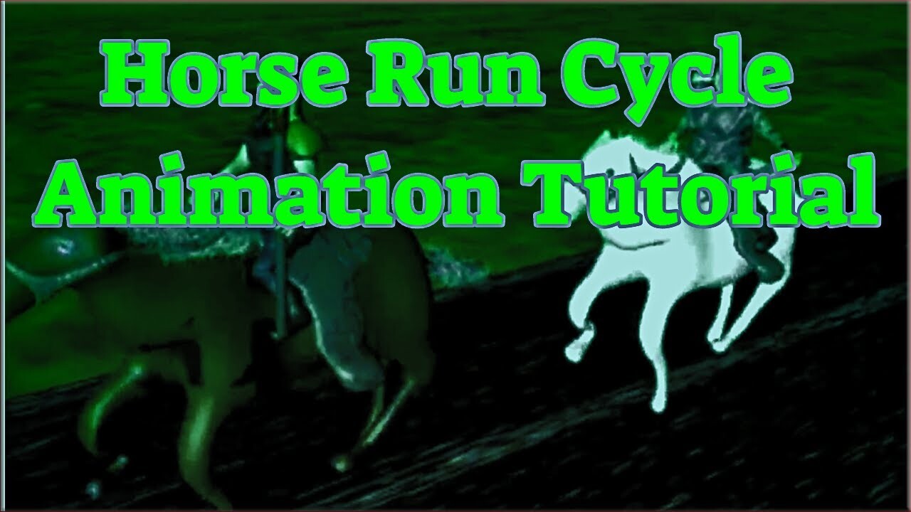 ArtStation - The One Thing Nobody Tells You About Horse Run Cycle ...