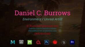 ArtStation - Daniel Burrows Demo Reel
