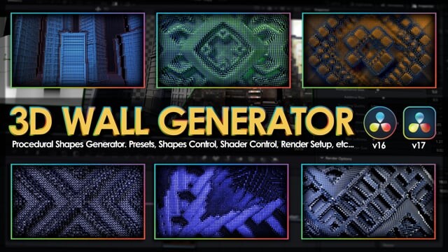 ArtStation - 3D Wall Generator