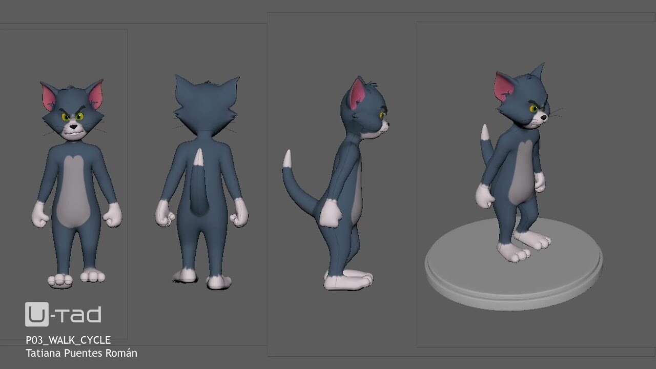 ArtStation - Tom Walk Cycle