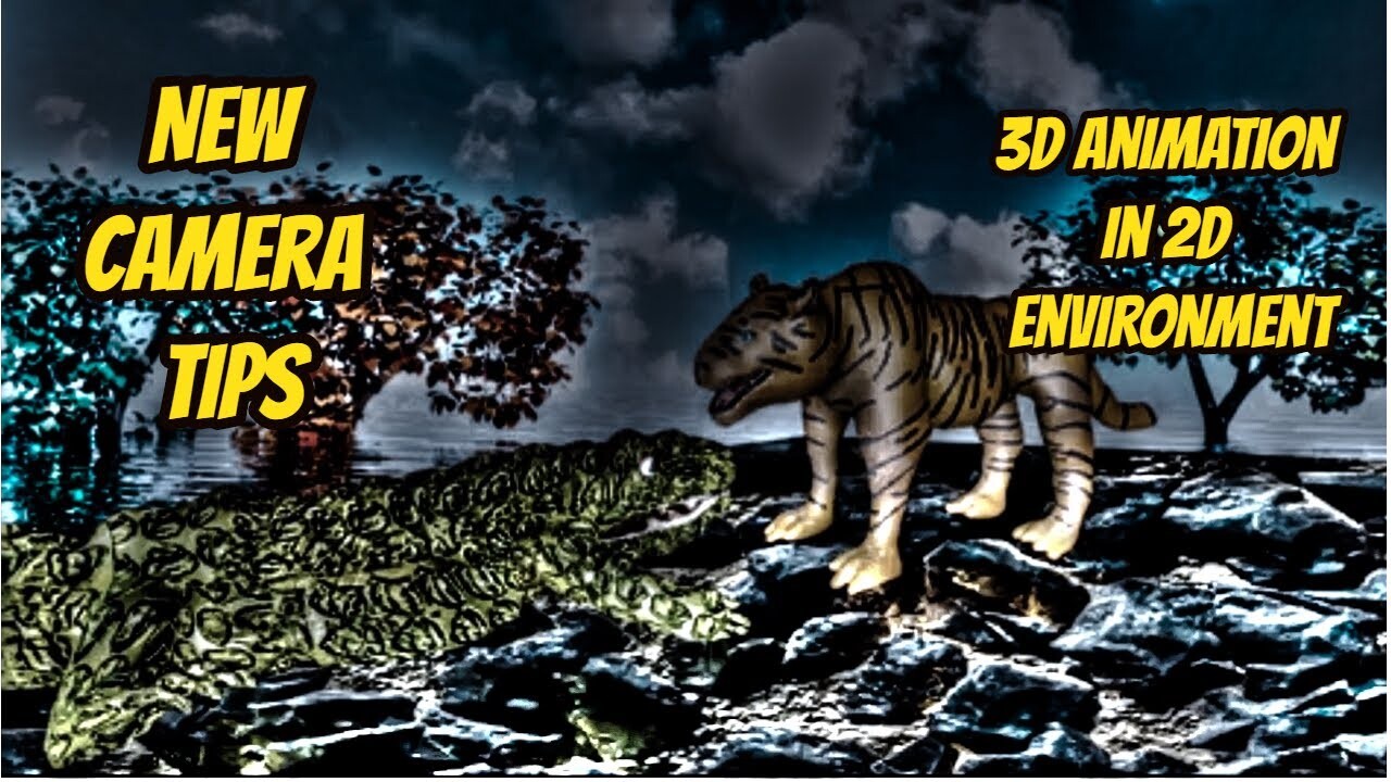 ArtStation - 3d Environment Art Tutorial-Turn 2d Image Into Beautiful ...