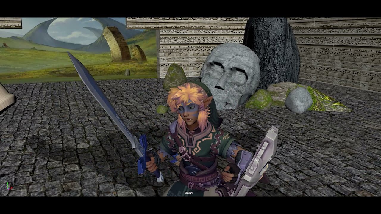 ArtStation - Link Fan Animation