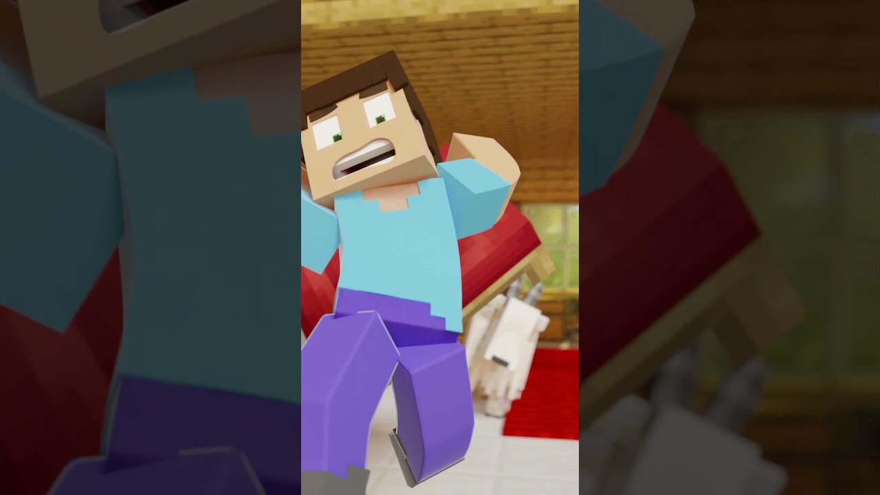 ArtStation - STEVE WASN'T EXPECTING THIS TO HAPPEN in MINECRAFT