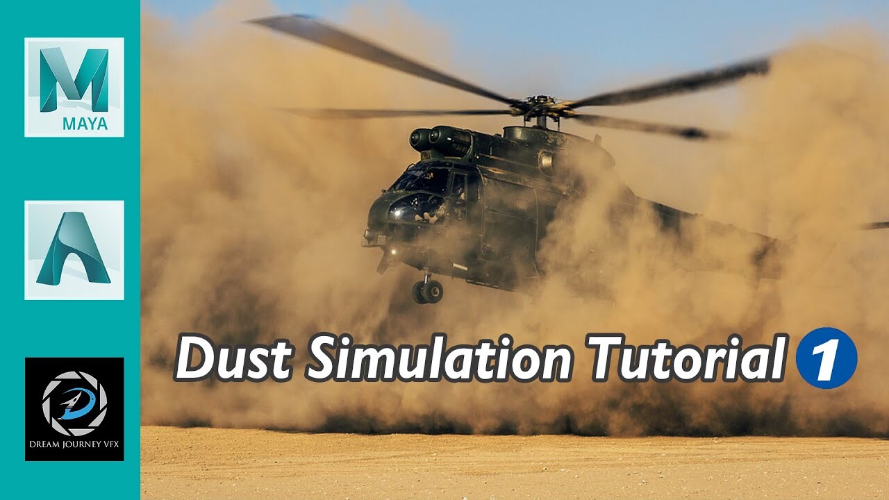 ArtStation - Dust Simulation Tutorial-part 1