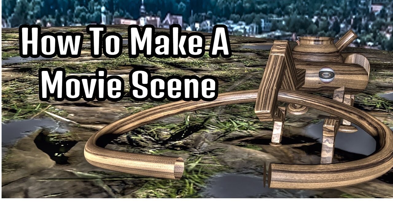 ArtStation - Cinema 4d After Effects Tutorial- How To Make A Movie Scene