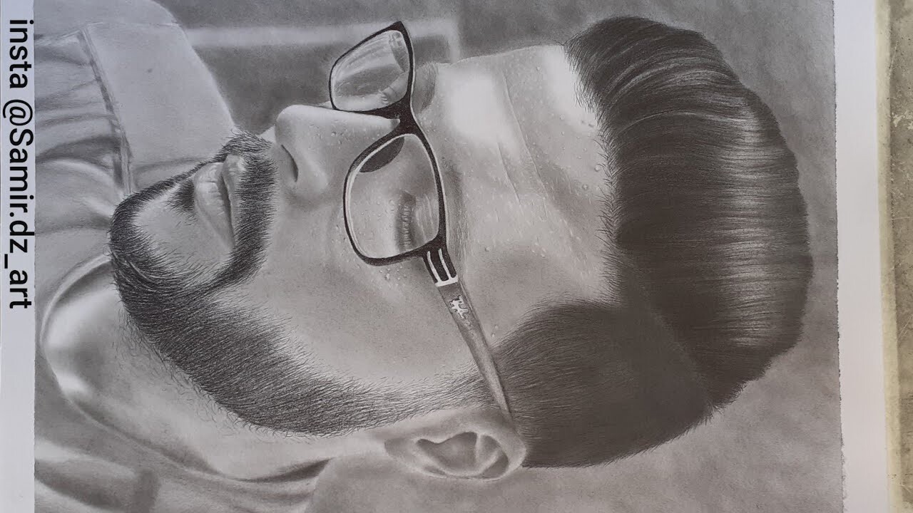 ArtStation - realistic self portrait