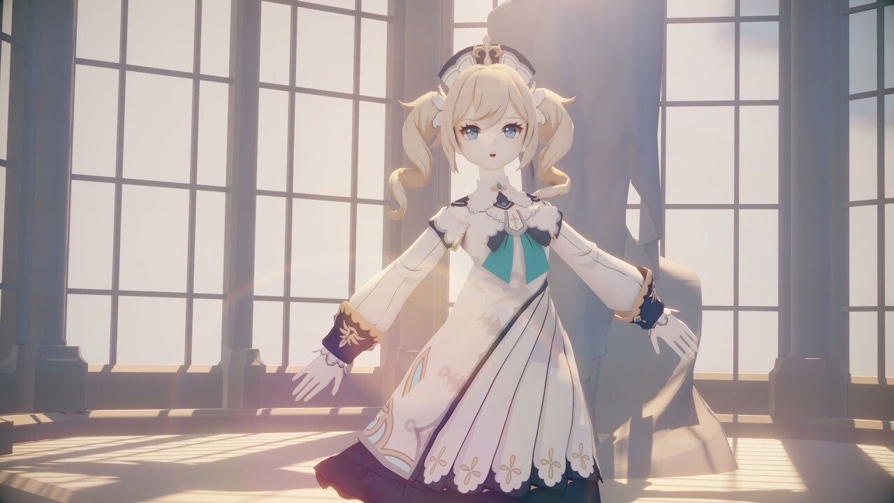 ArtStation - animation barbara dance