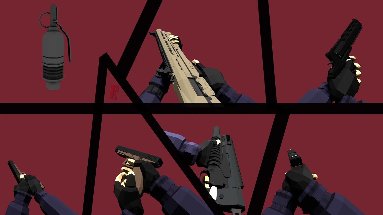 ArtStation - Where the Guns at. (3D Fan Animation)