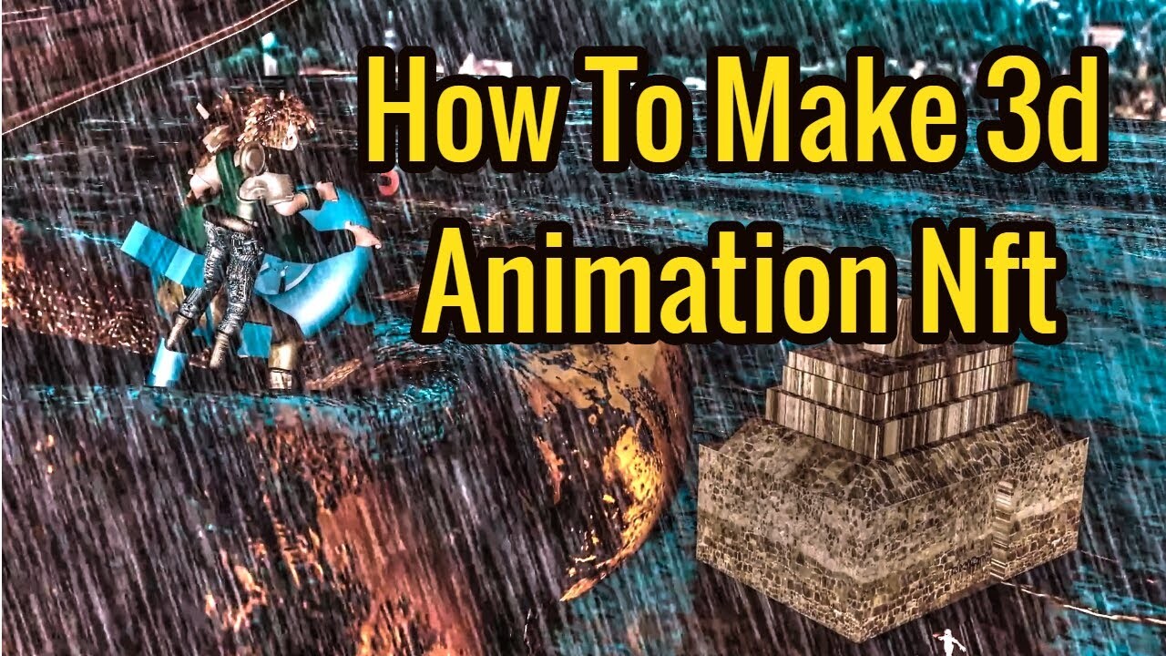 ArtStation - How To Make 3d Animation Nft- Easy & Simple 3d Crypto Art ...