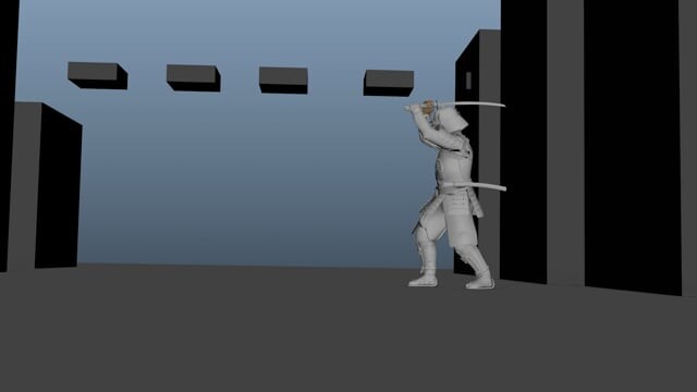 ArtStation - Samurai Combat Animation