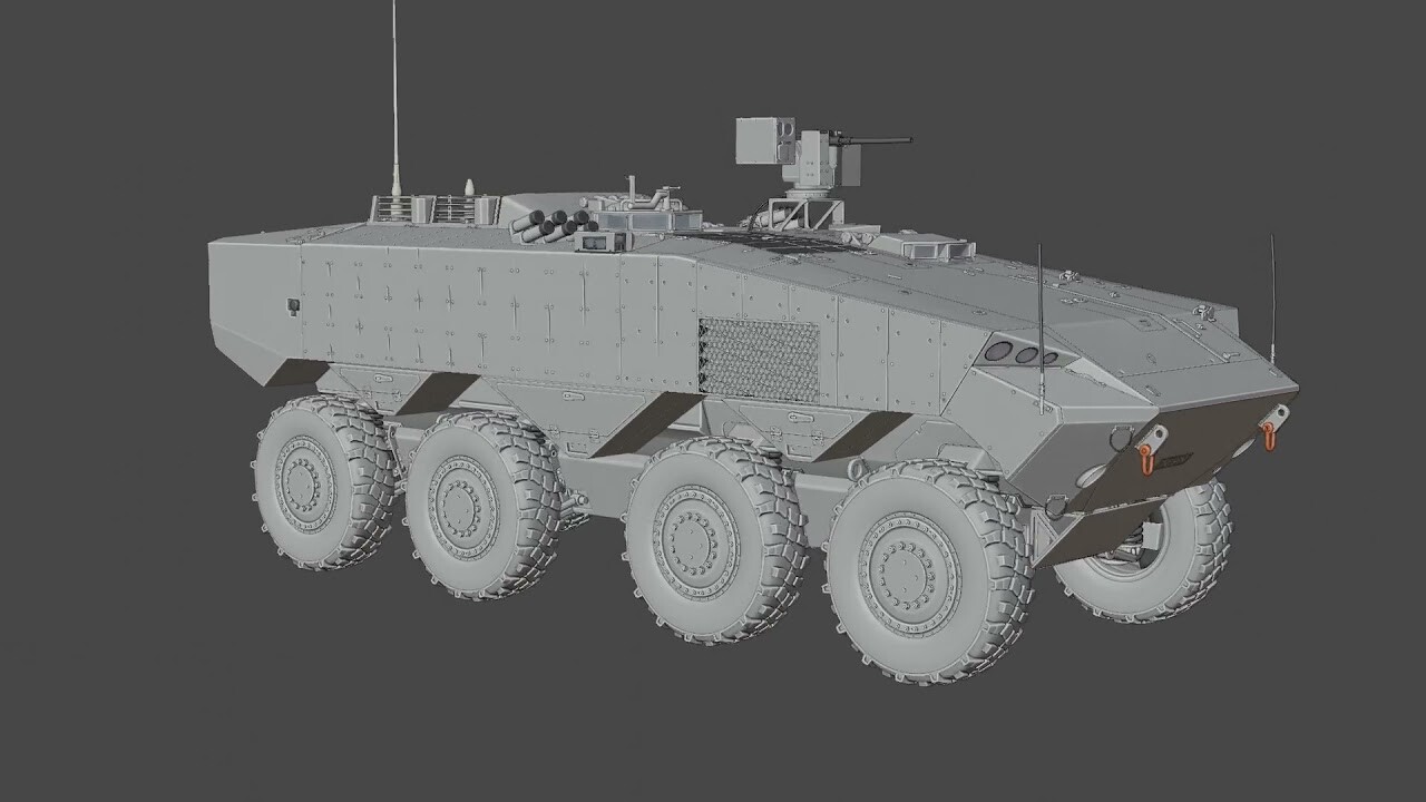 ArtStation - Eitan AFV 8x8
