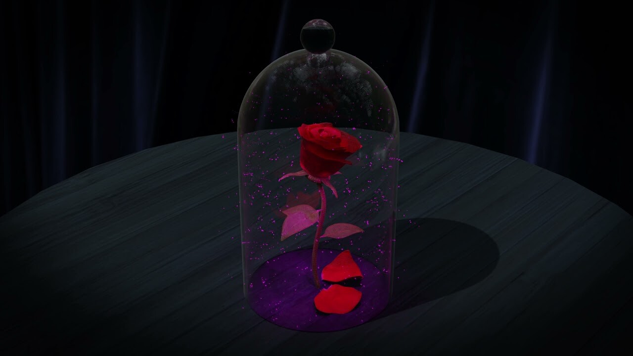 ArtStation - Enchanted Rose