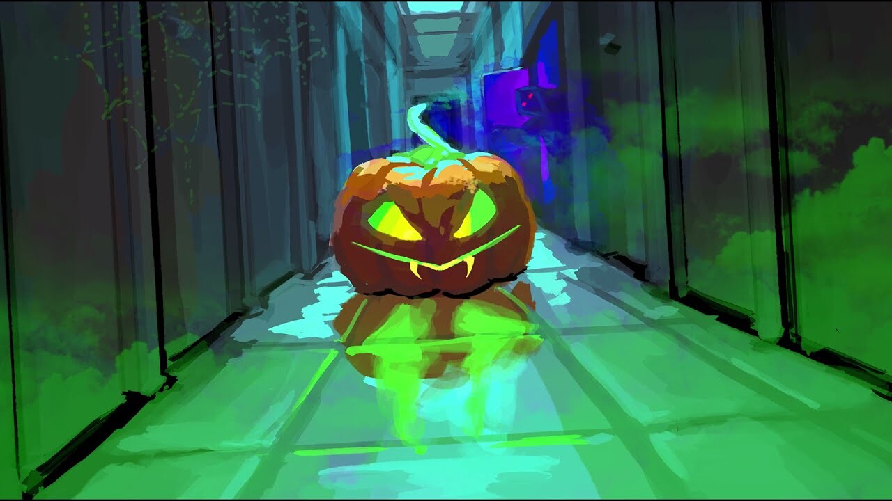 ArtStation - Happy halloween - animation