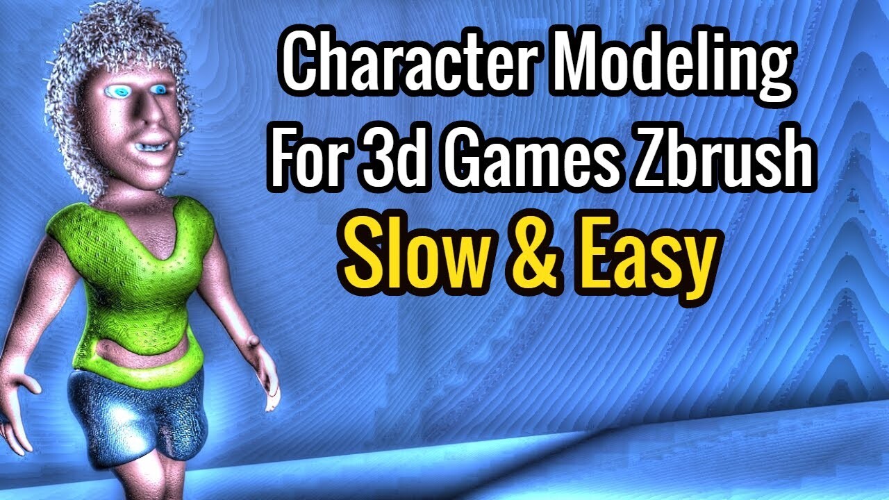 ArtStation - Character Modeling For 3d Games Zbrush-Learn & Make Your ...
