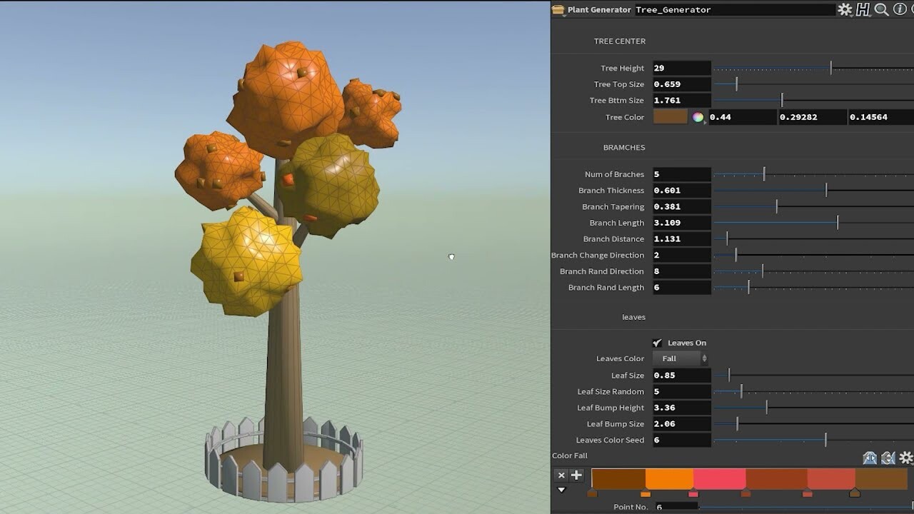 ArtStation - Cartoon Tree Generation Using Houdini