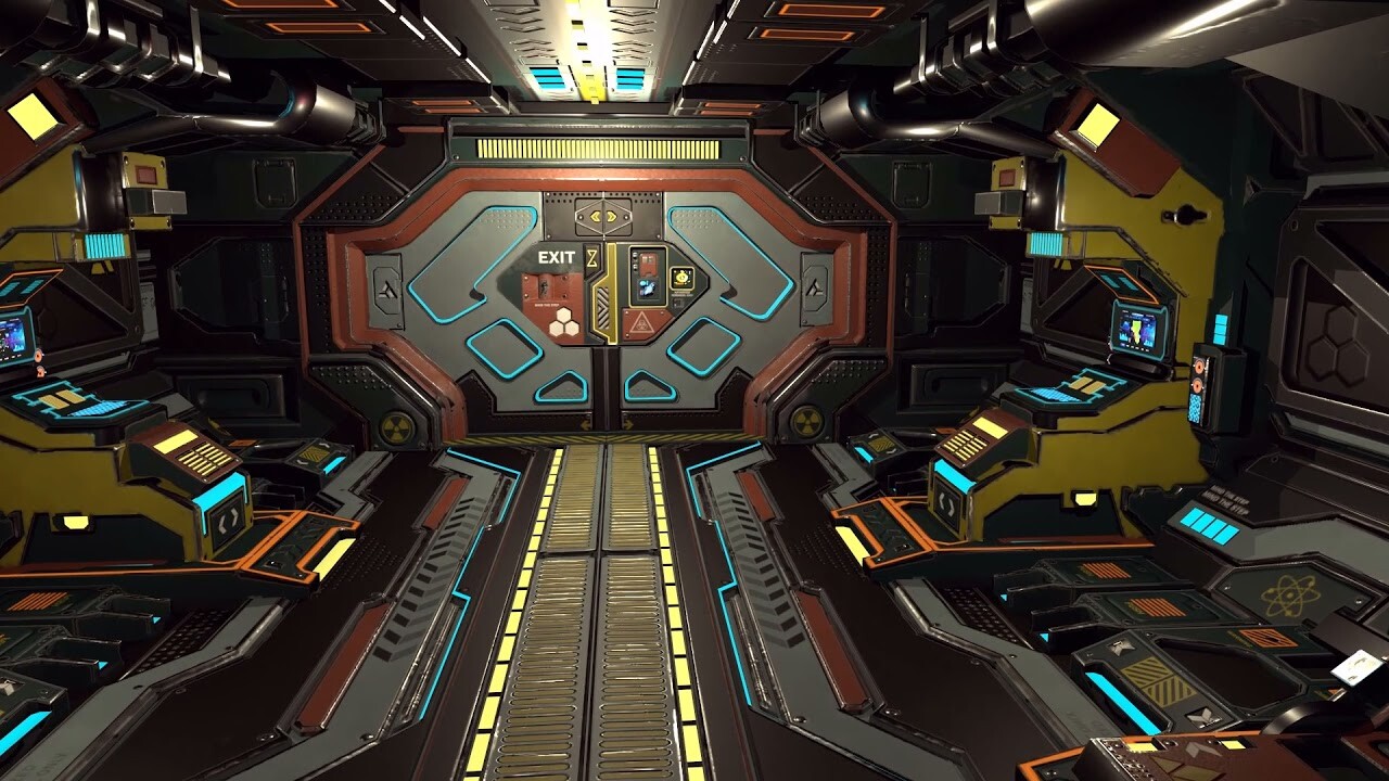 ArtStation - SCI-FI ROOM