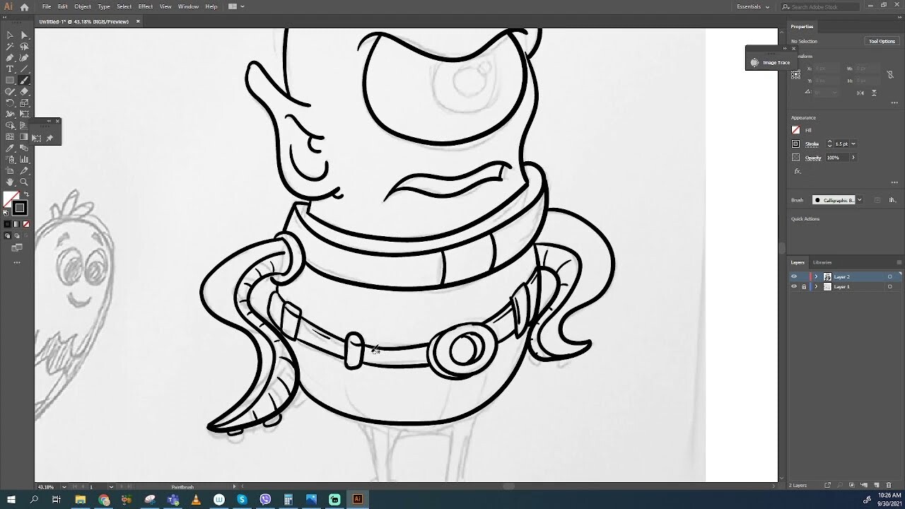 ArtStation - Alien_Speed Paint - Drawing from reference