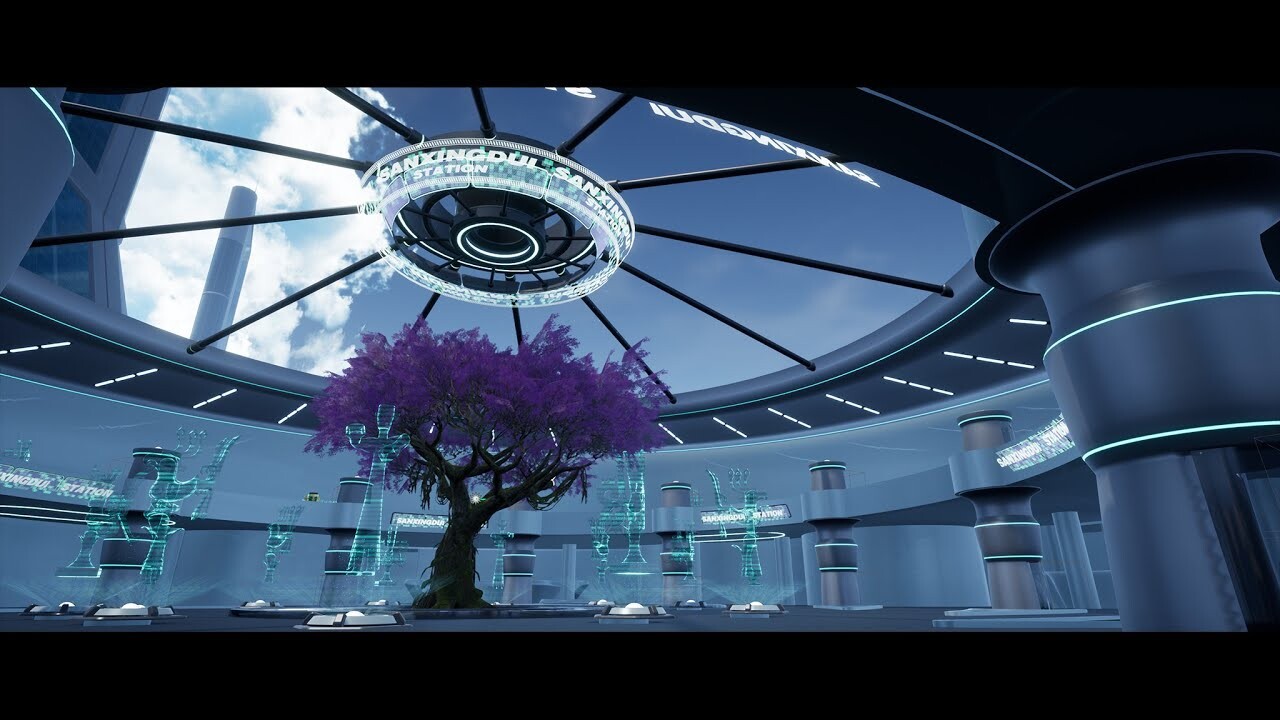 ArtStation - Capstone Project - The Future Station