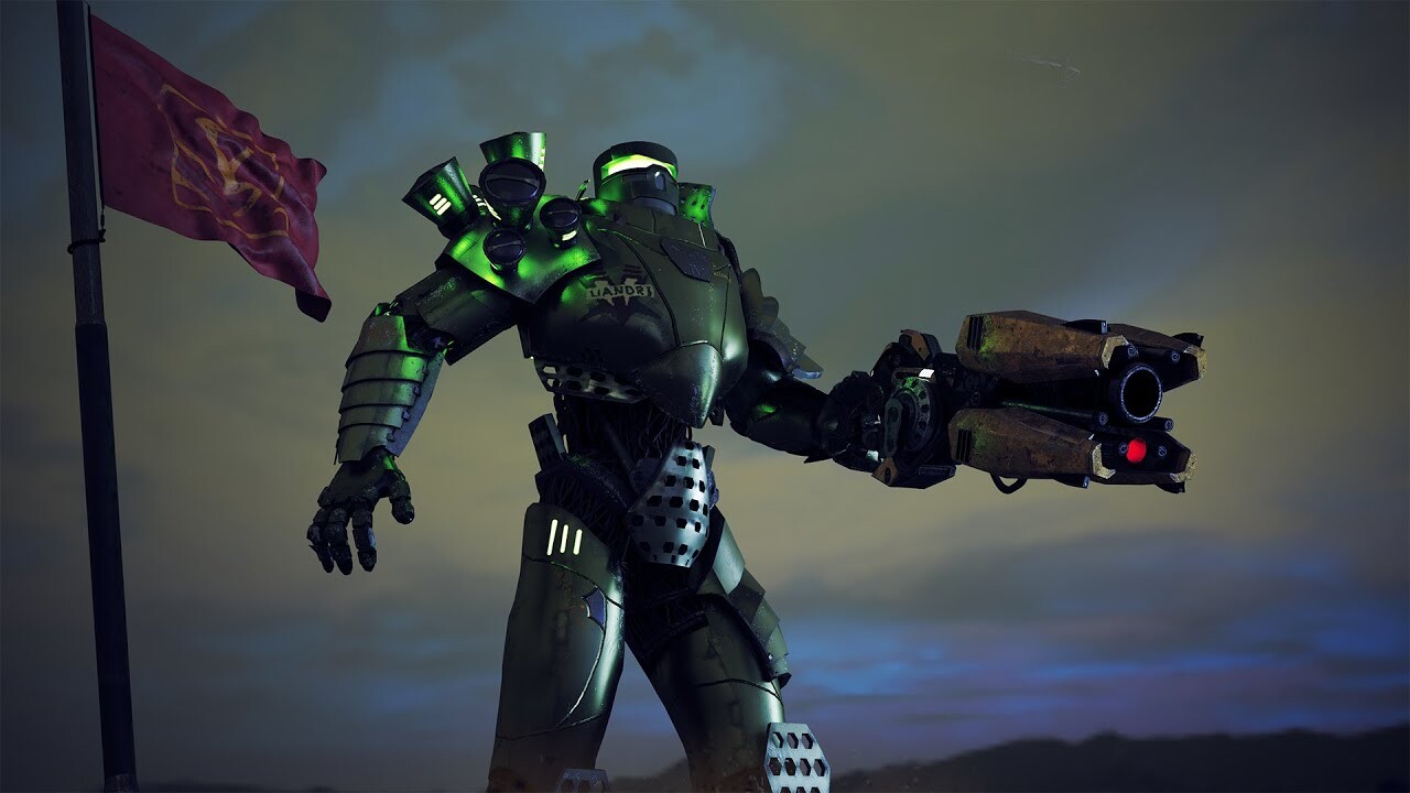 ArtStation - Xan & Flak canon - Unreal Tournament