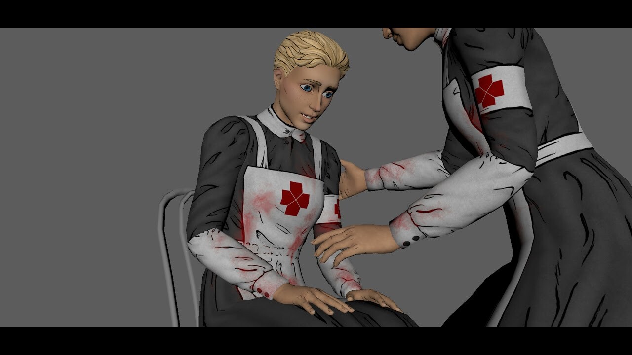 ArtStation - Aska panic attack animation