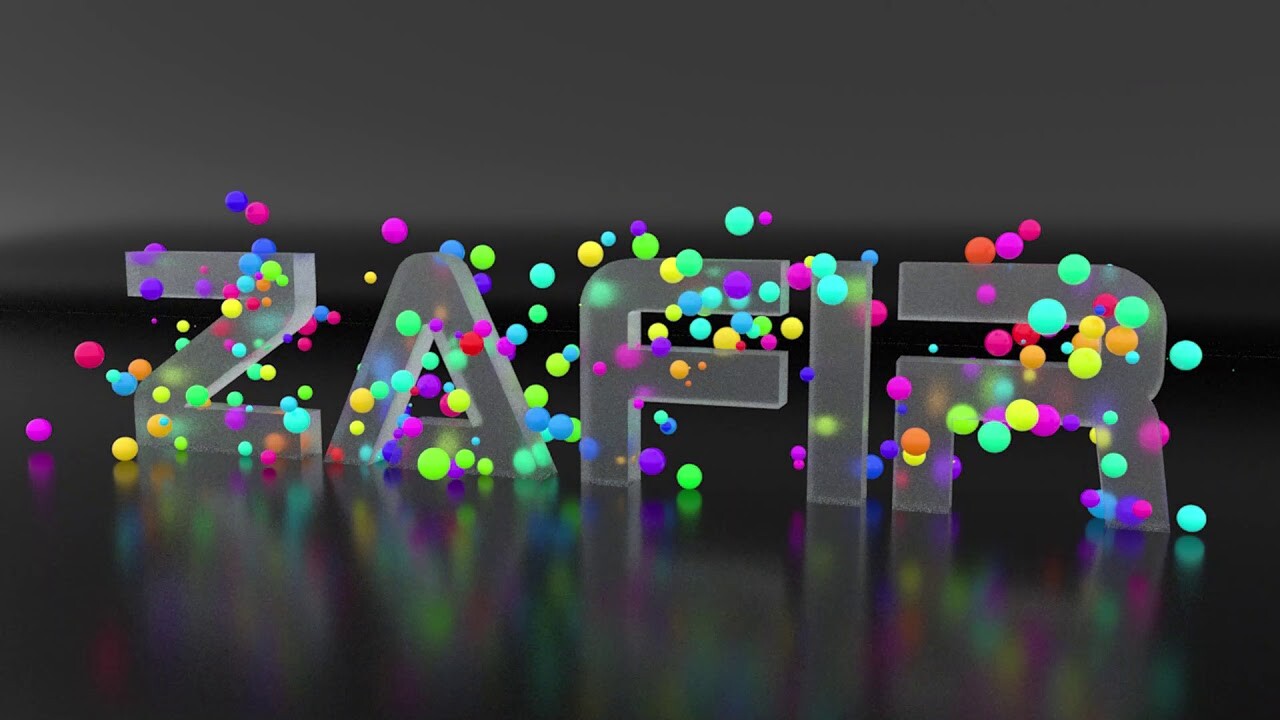 zafir mohamed - nparticles with text