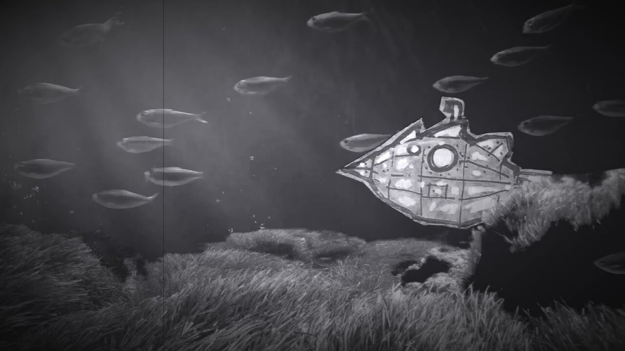 ArtStation - Scuffle in deep waters