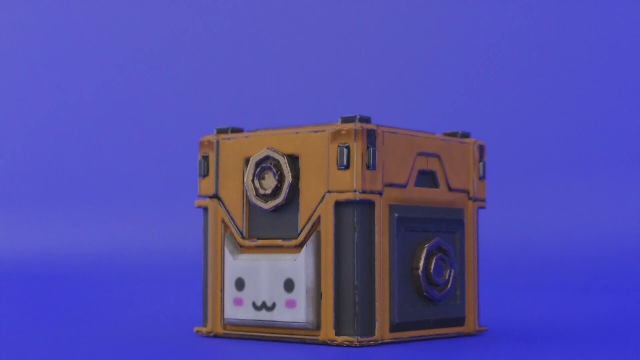 ArtStation - Loot Box Animal Crossfire. Blender 3D