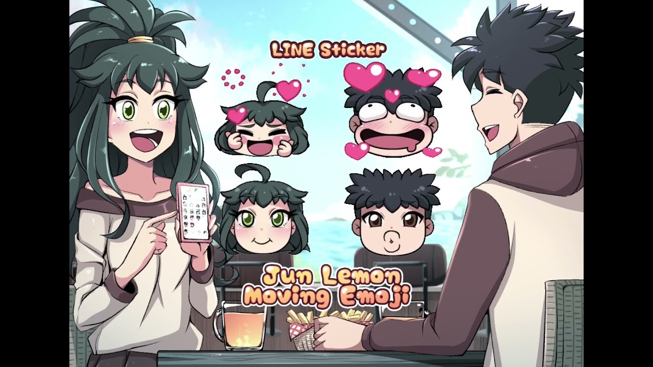 ArtStation - Jun Lemon moving emoji