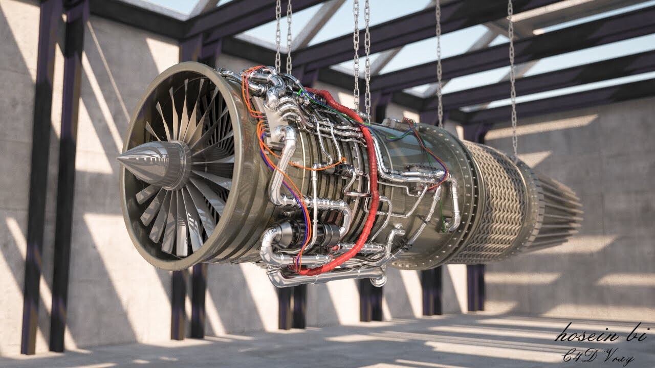 ArtStation - jet engine