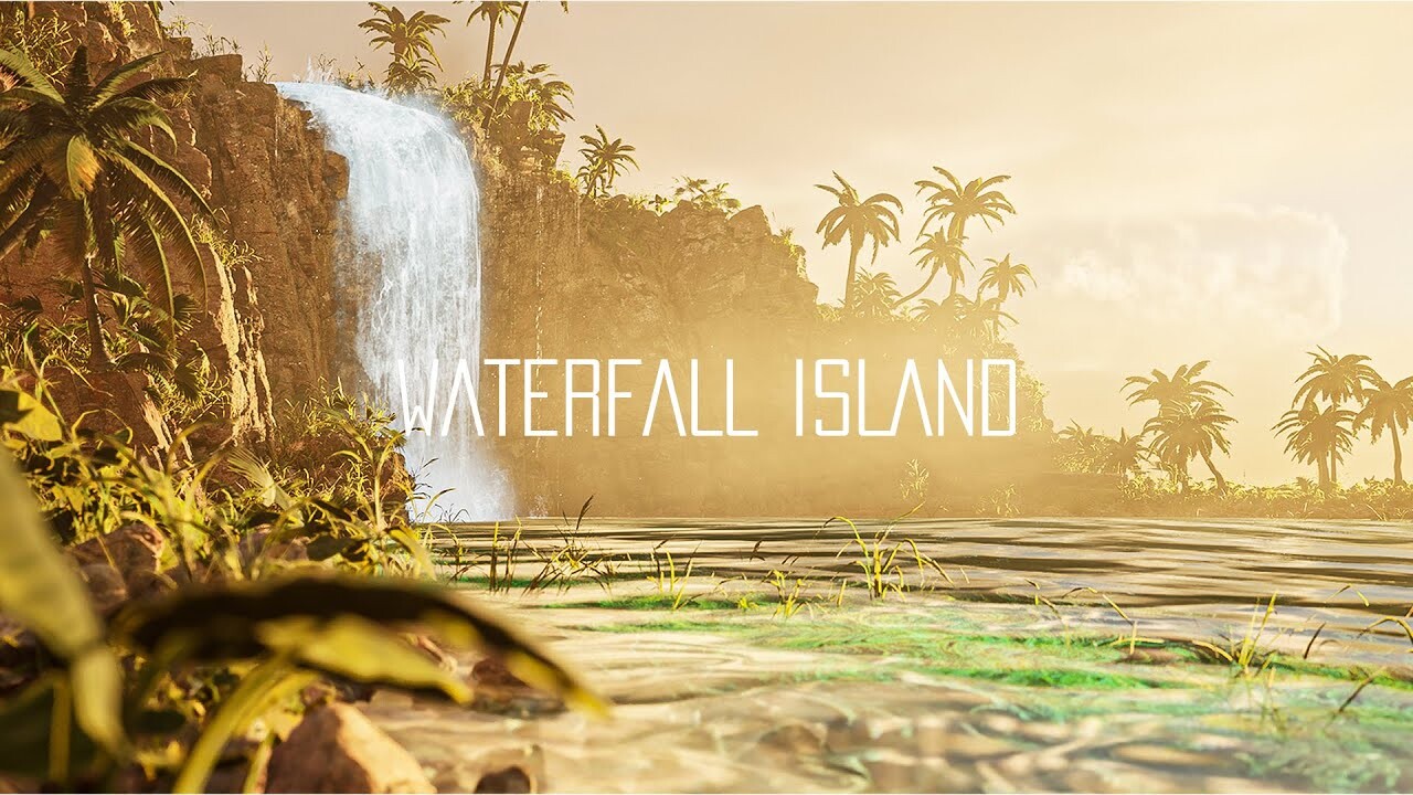 ArtStation - Waterfall Island - Unreal Engine 5