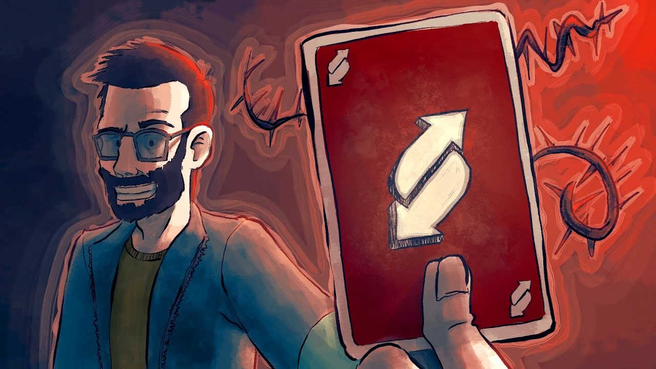 ArtStation - The Curse Of The Uno Reverse Card - Short animated movie