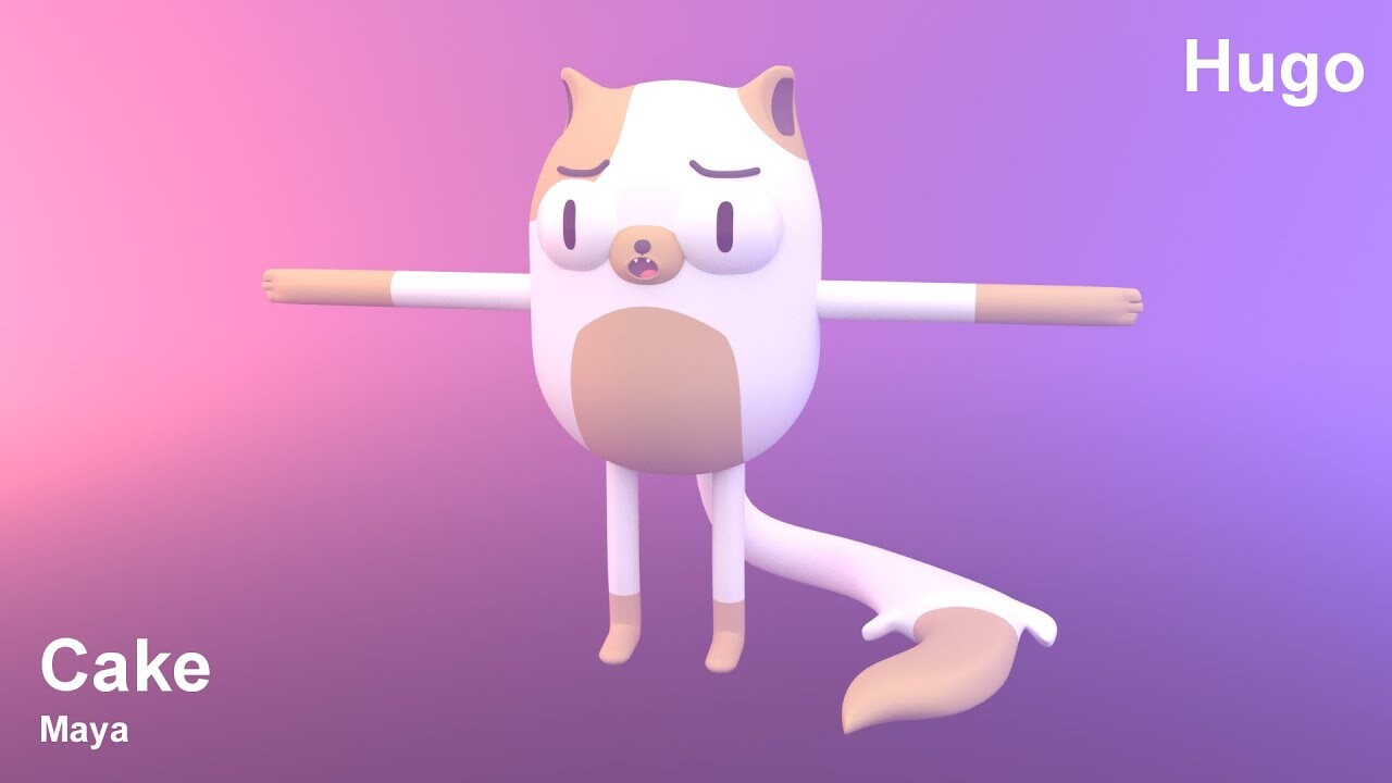 ArtStation - [Maya] Cake