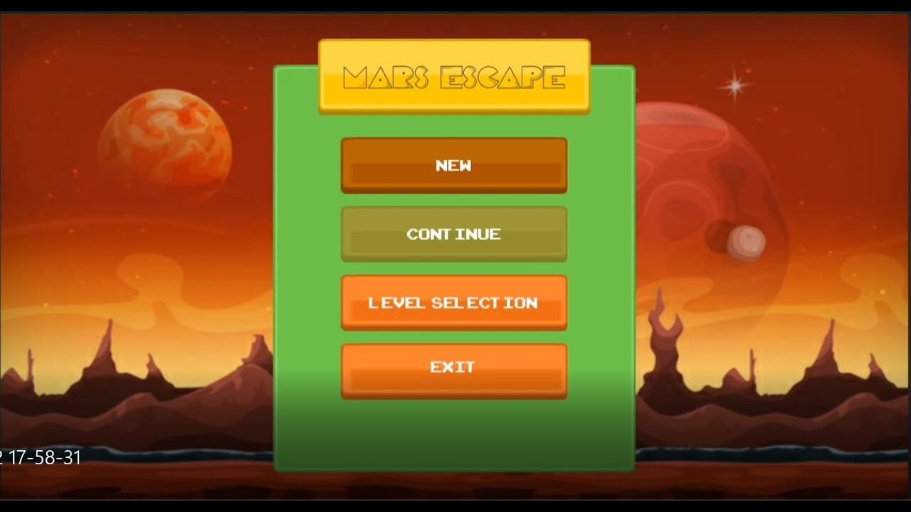 ArtStation - Mars Escape (2D Game Prototype)