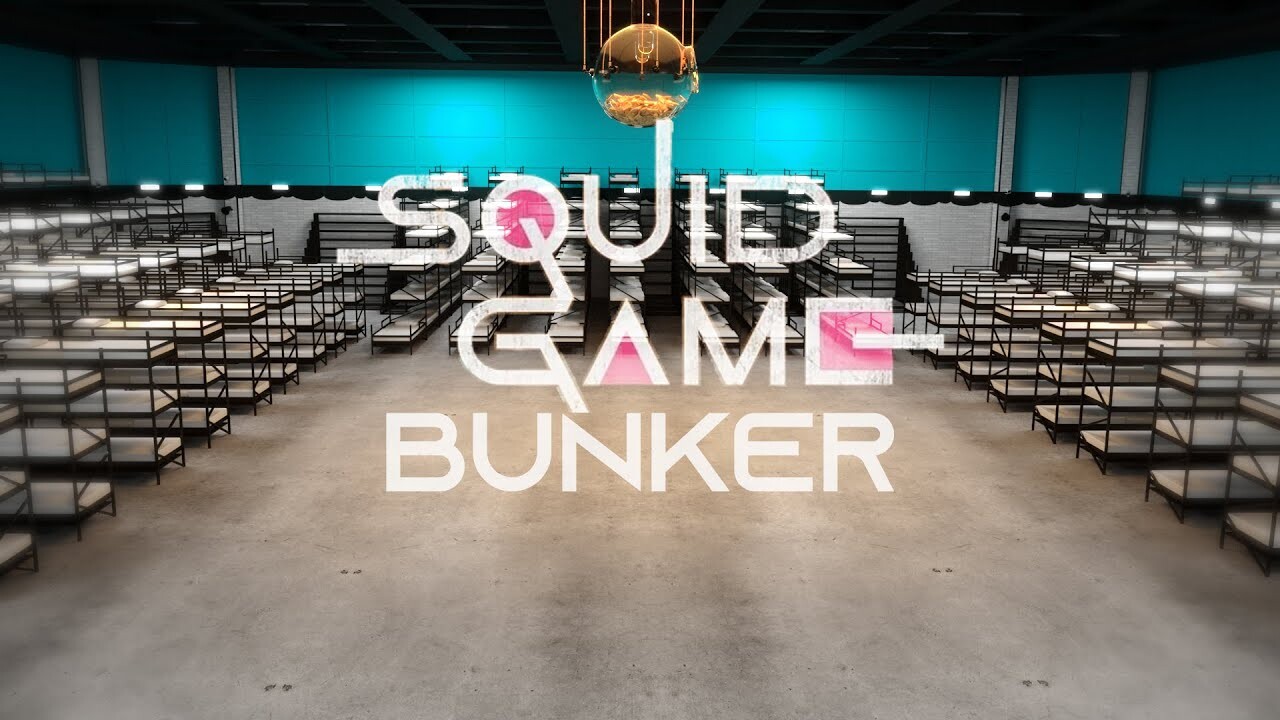 ArtStation - Squid Game Bunker 3d model - Available to download
