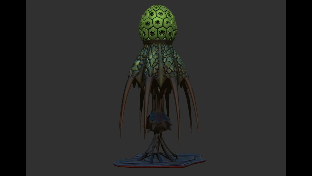 ArtStation - Alien Fauna Zbrush