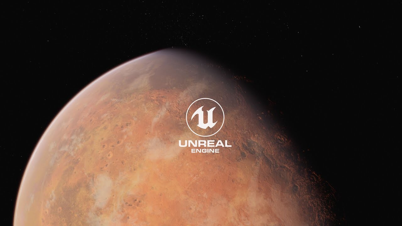 ArtStation - Mars in UNREAL ENGINE 5: A UE5 Space Cinematic