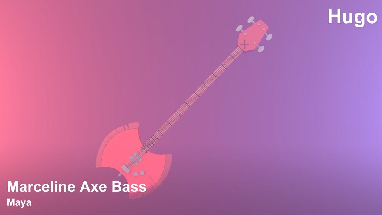 ArtStation - [Maya] Marceline Axe Bass
