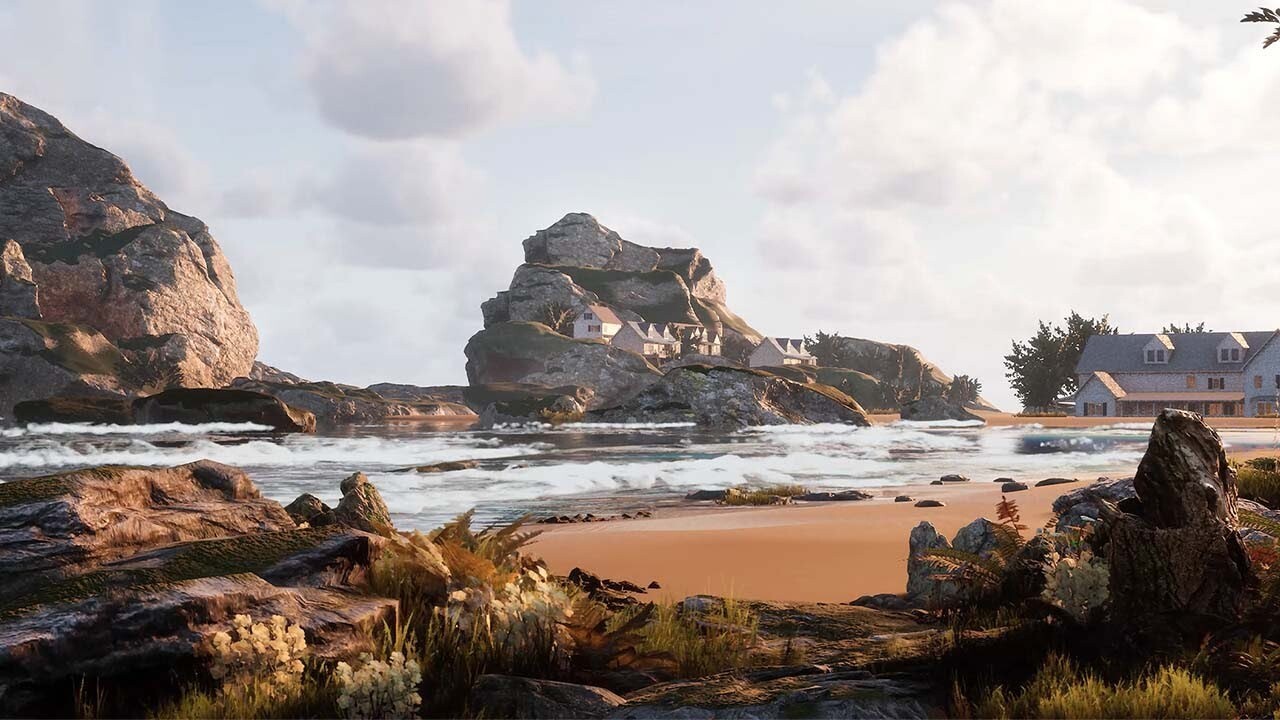 ArtStation - Beach Scene in Unity